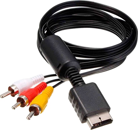Playstation 2 red white yellow cable store